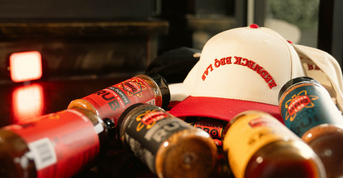 The Redneck BBQ Lab Tan Hat